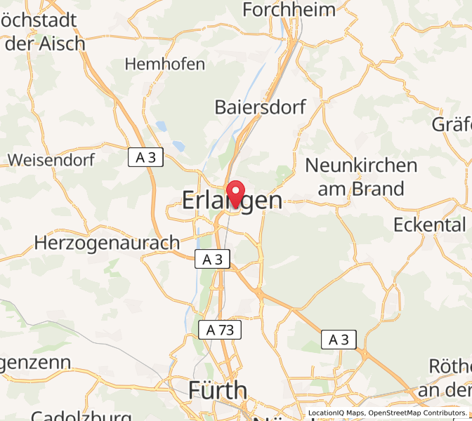 Erlangen, Bayern Sonnenaufgangs- und Sonnenuntergangszeiten